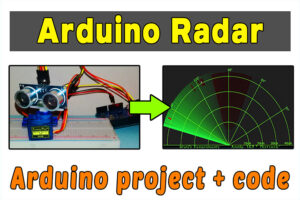 How To Make a Radar with Arduino and ultrasonic sensor - AndProf