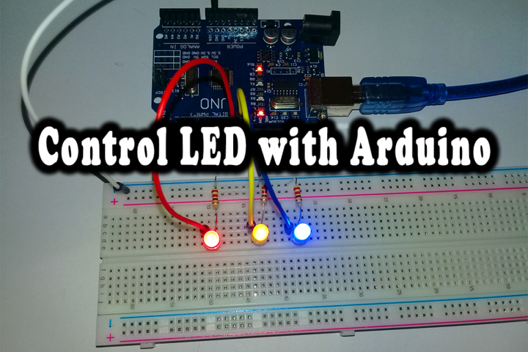 how to control LED lights with Arduino | Arduino project for beginners ...